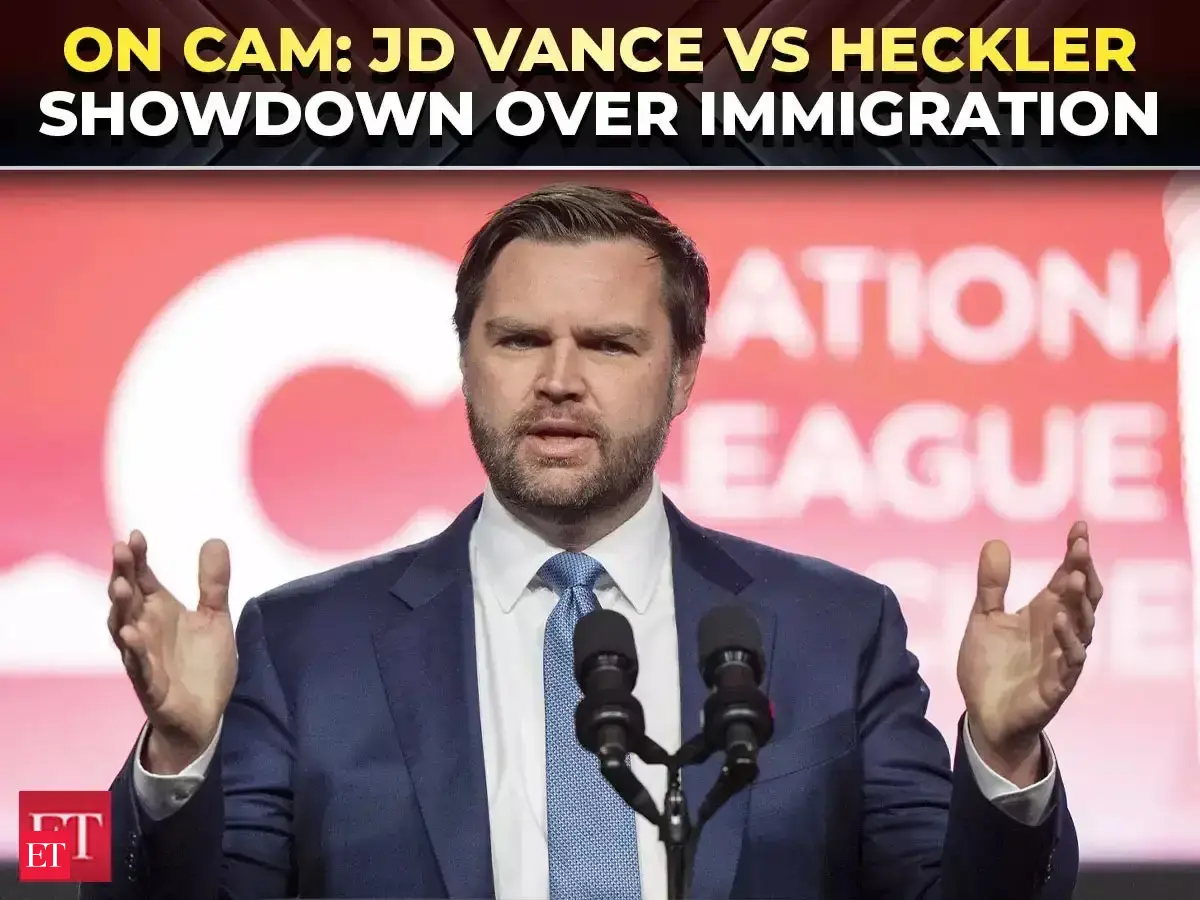 JD Vance shuts down heckler over immigration: ‘They want to flood ...