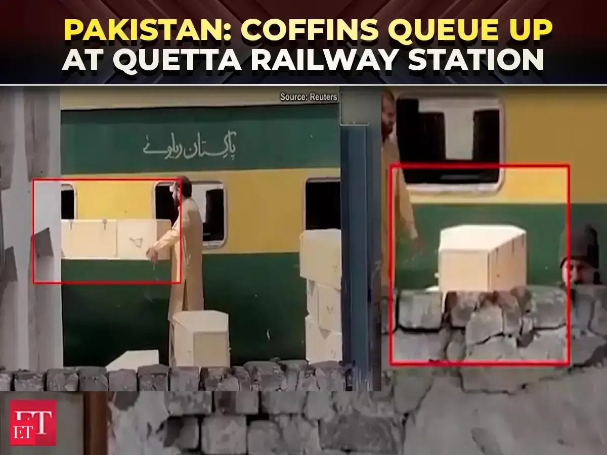 Pakistan train hijack updates: Coffins queue up at Quetta railway ...
