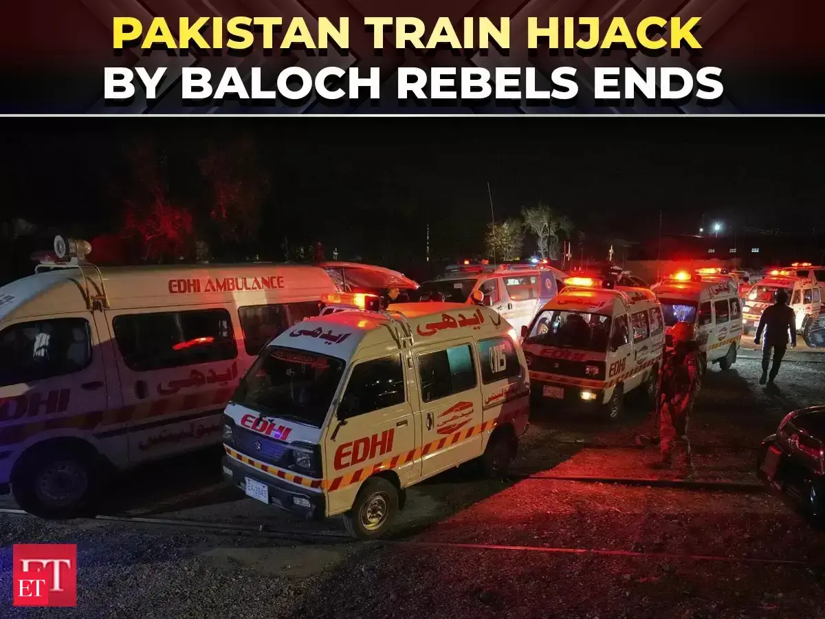 Pakistan Train hijack by Baloch rebels ends; 21 hostages and 4 troops ...