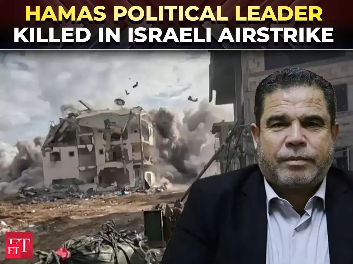Hamas claims Israeli airstrike killed its political leader Salah Al ...