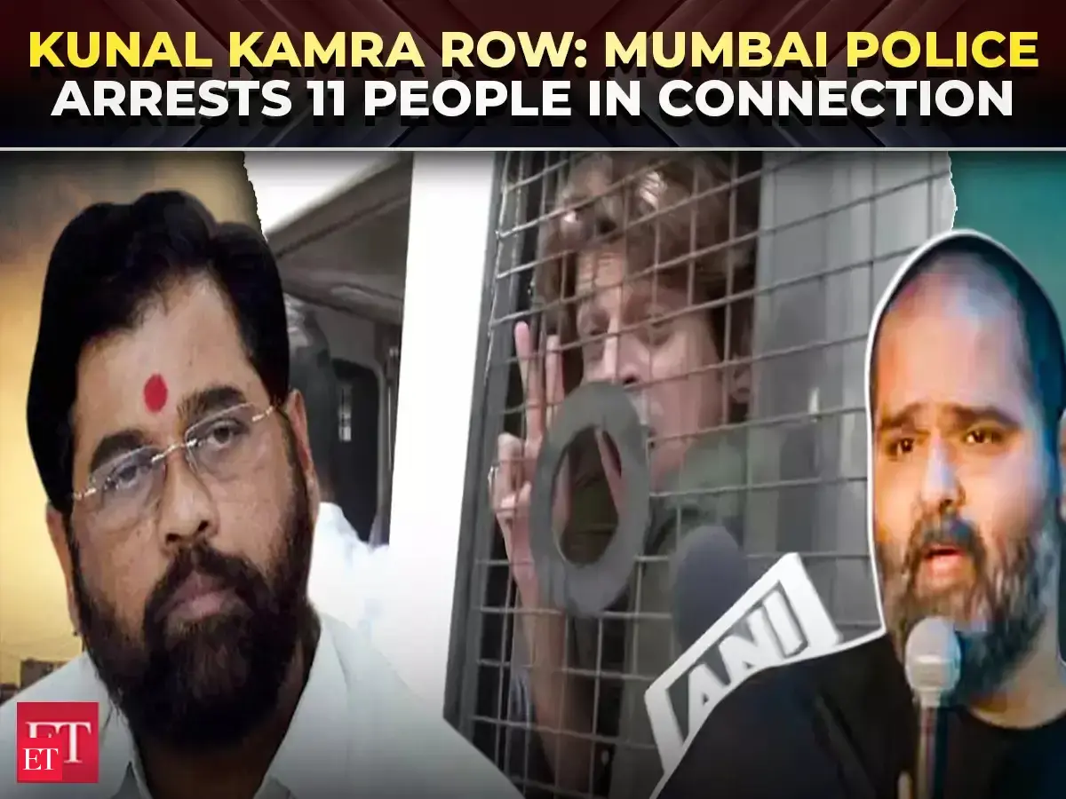 Kunal Kamra row: Mumbai Police Arrests 11 people in connection with ...