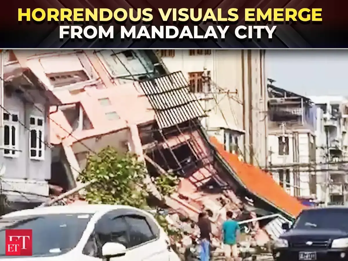 Myanmar earthquake| Horrendous visuals emerge from Mandalay city - The ...
