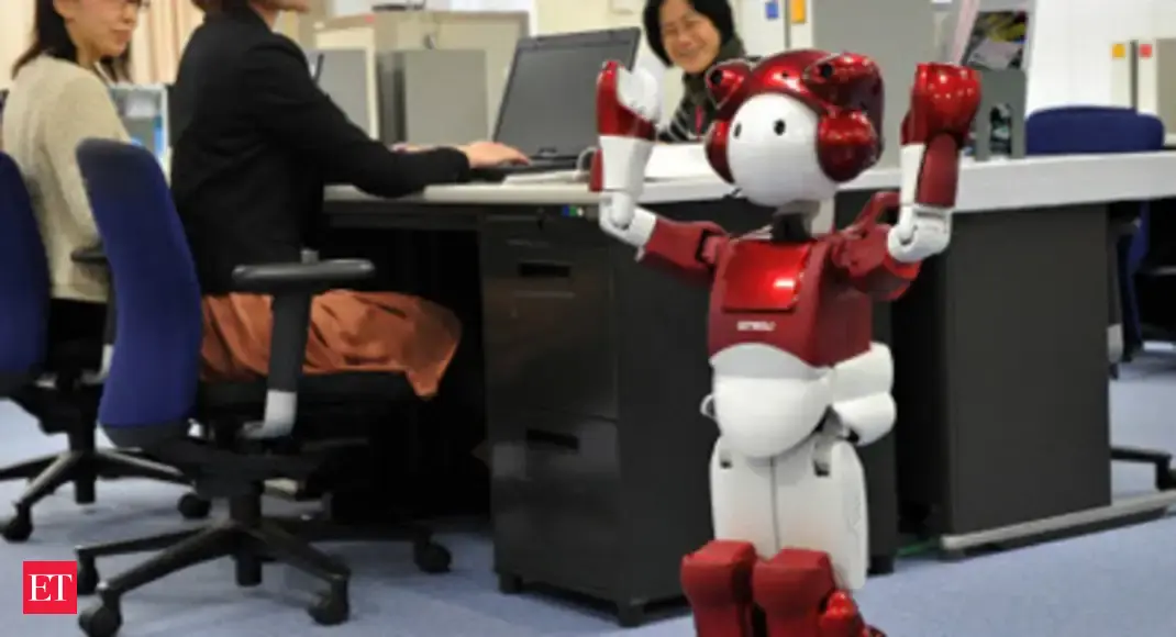 Hitachi's new version of humanoid robot 'EMIEW 2' - | The Economic Times