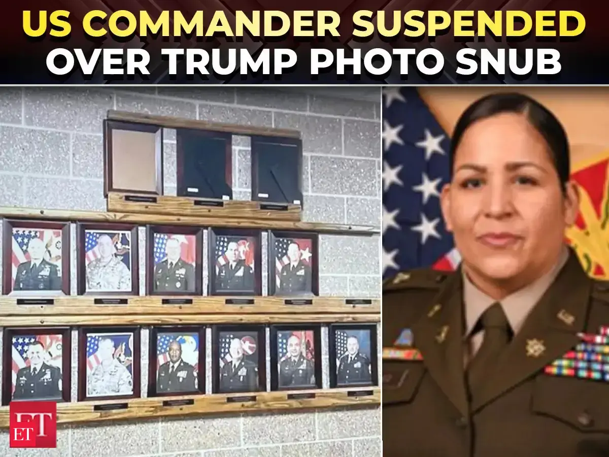 US Army suspends commander over Trump, Vance, Hegseth photo snub on ...