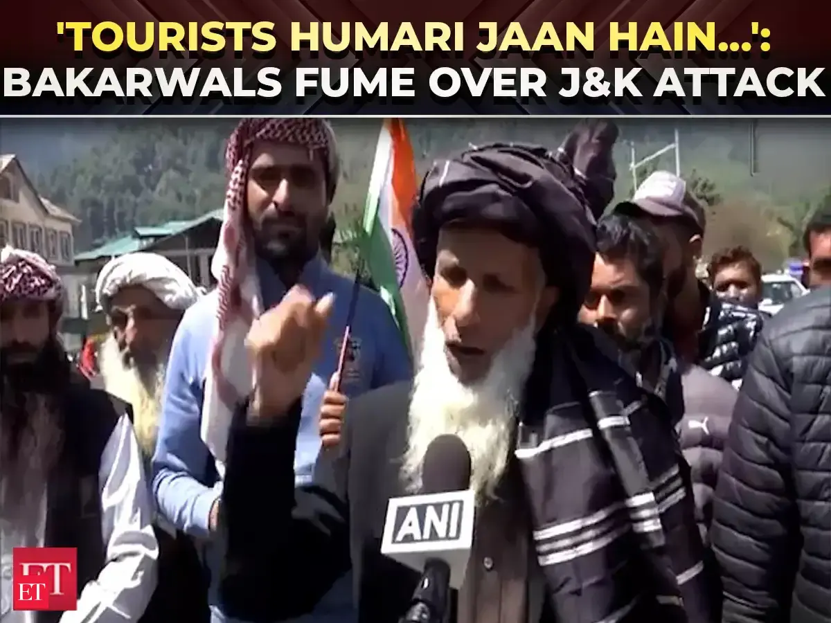 J&K: Gujjar, Bakarwals fume over Pahalgam Attack, say 'Tourists Humari ...