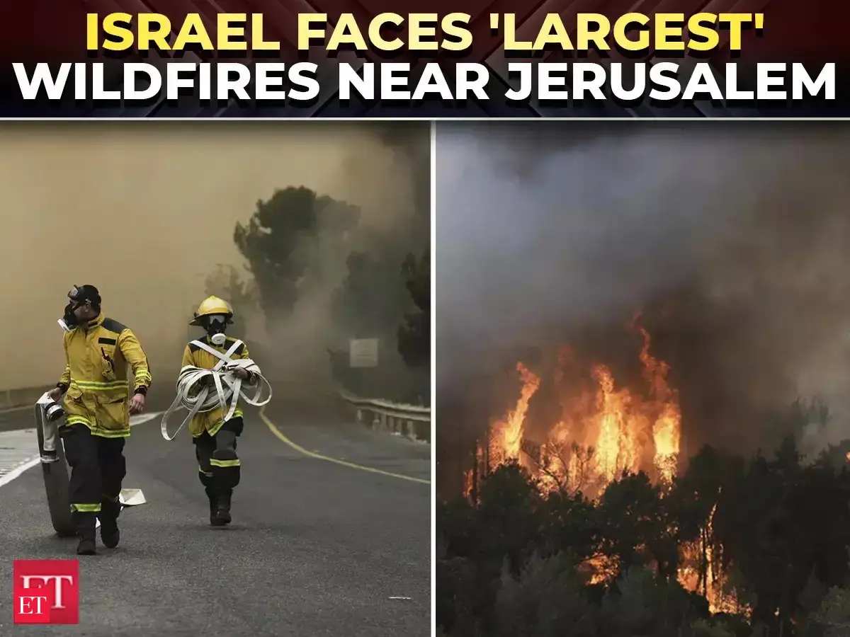 Israel fire: Israel continues to battle 'largest' wildfires near ...