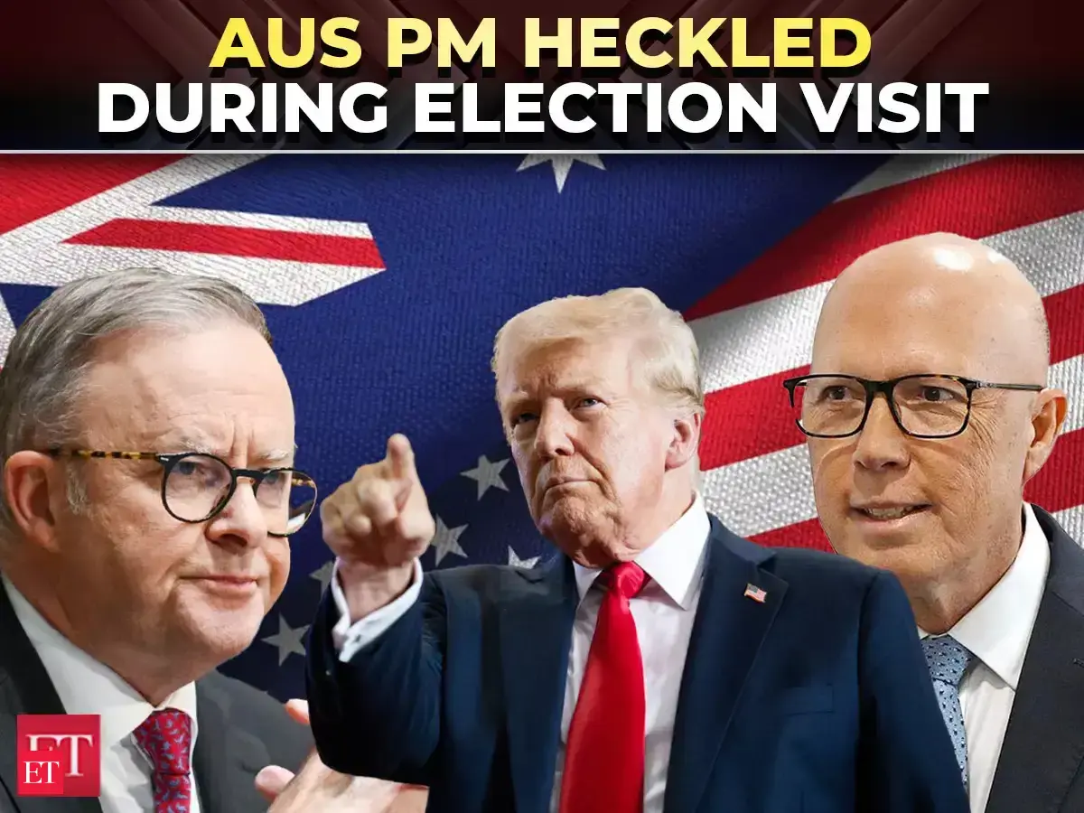 ‘F***ing moron’: Australia PM heckled during election visits over ...