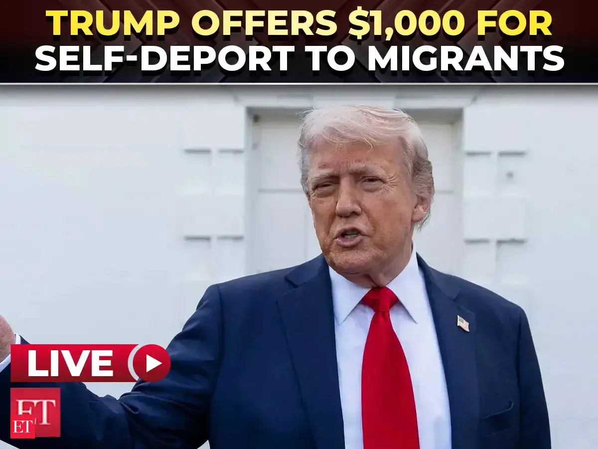 donald trump: US immigration crackdown LIVE: Trump offers $1,000 to ...