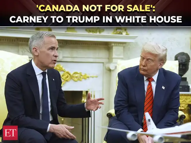 Trump Carney meeting: 'Never say never, wonderful marriage': Trump vs ...