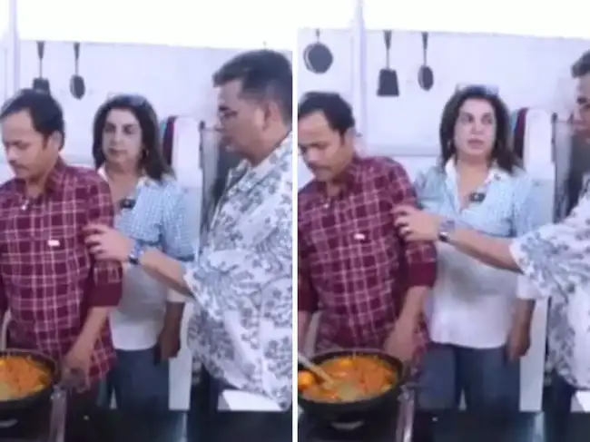 'Farah Khan's cook Dilip deserves respect: Mukesh Chhabra’s gets slammed for manhandling him ...