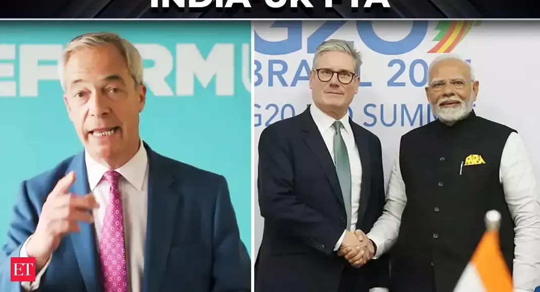 ‘Two Tier Keir makes it easier to hire Indians’: Reform UK’s Farage ...