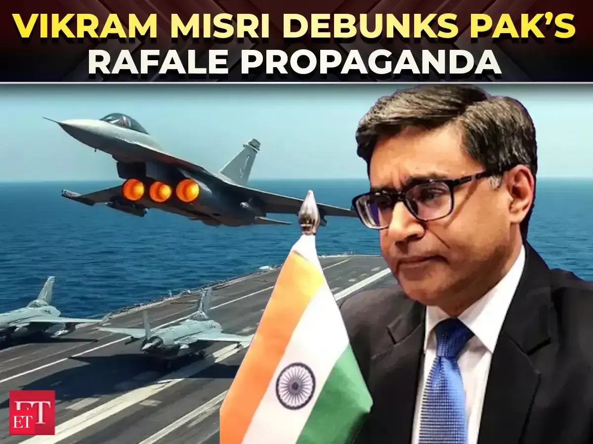 'Pakistan started lying as soon as it was born': FS Vikram Misri on ...