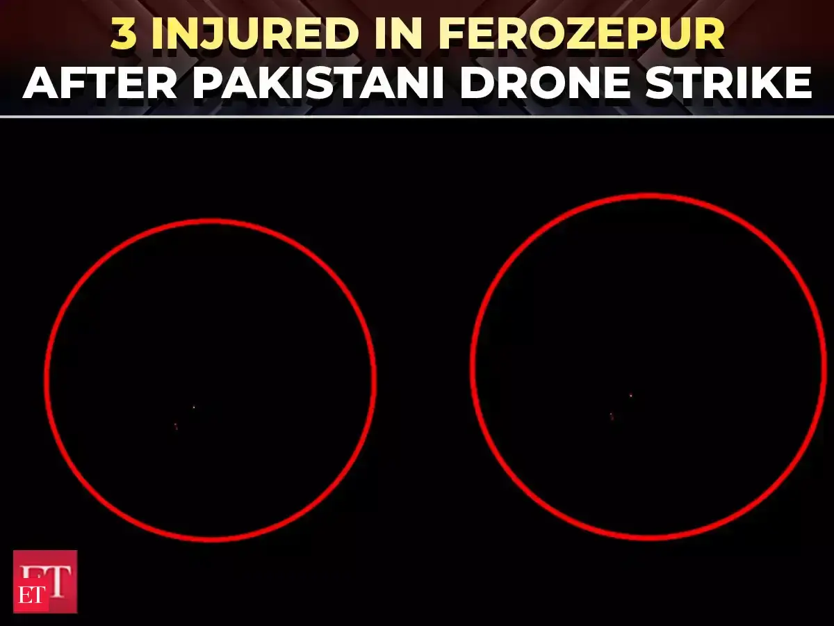 India Pakistan war: Punjab: Pakistani drone targets civilian area in ...