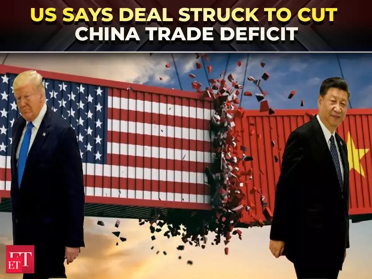 US says deal struck to cut China trade deficit after two-day ...