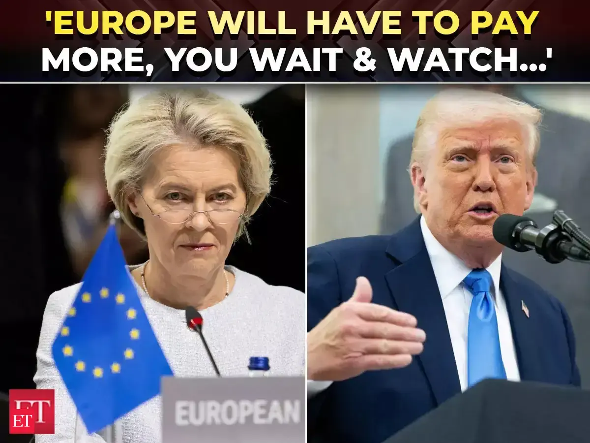 'EU nastier than China': Trump bashes Europe over trade ties, issues ...