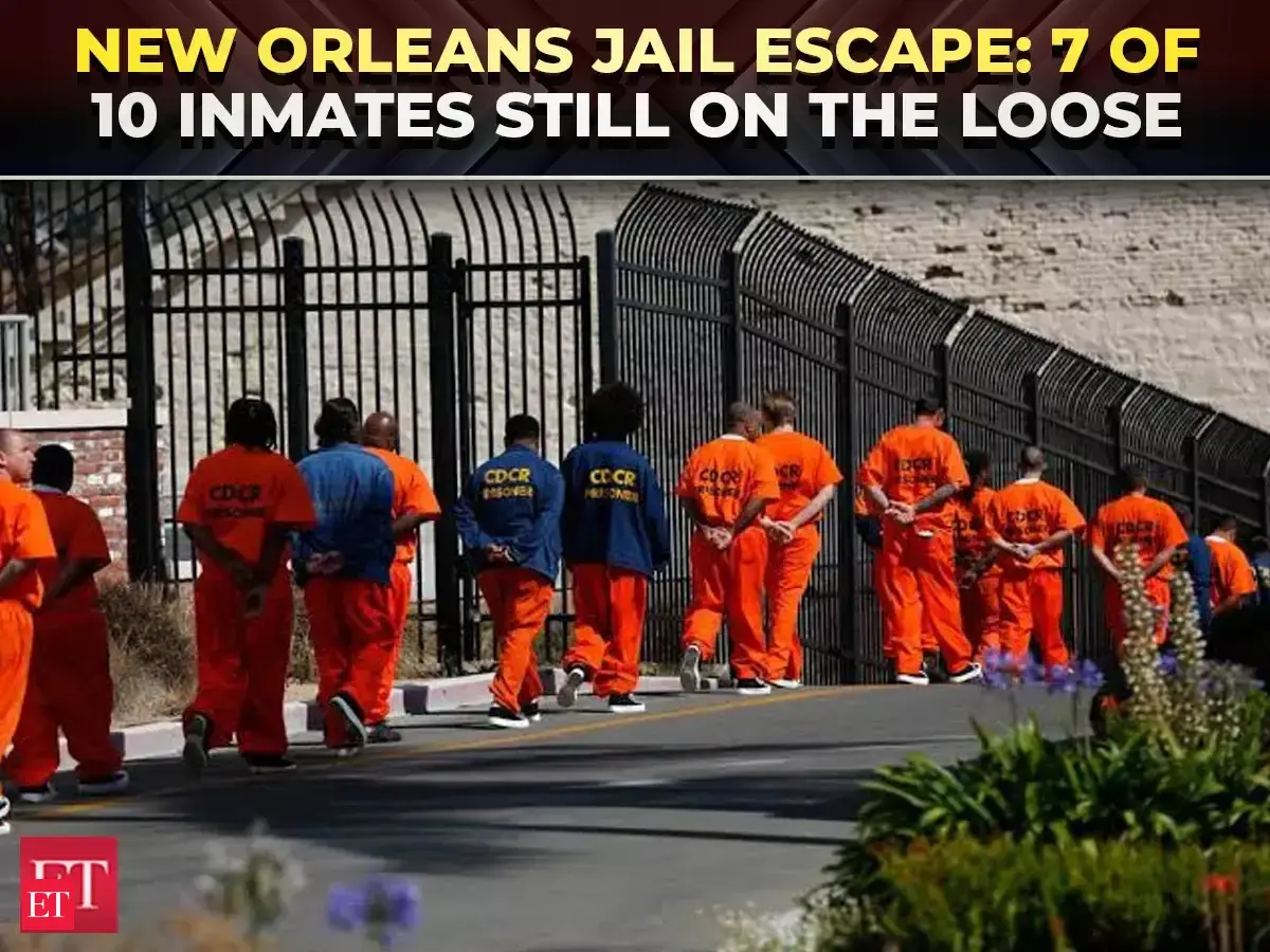 US: 7 escaped New Orleans jail inmates still at large as search enters ...