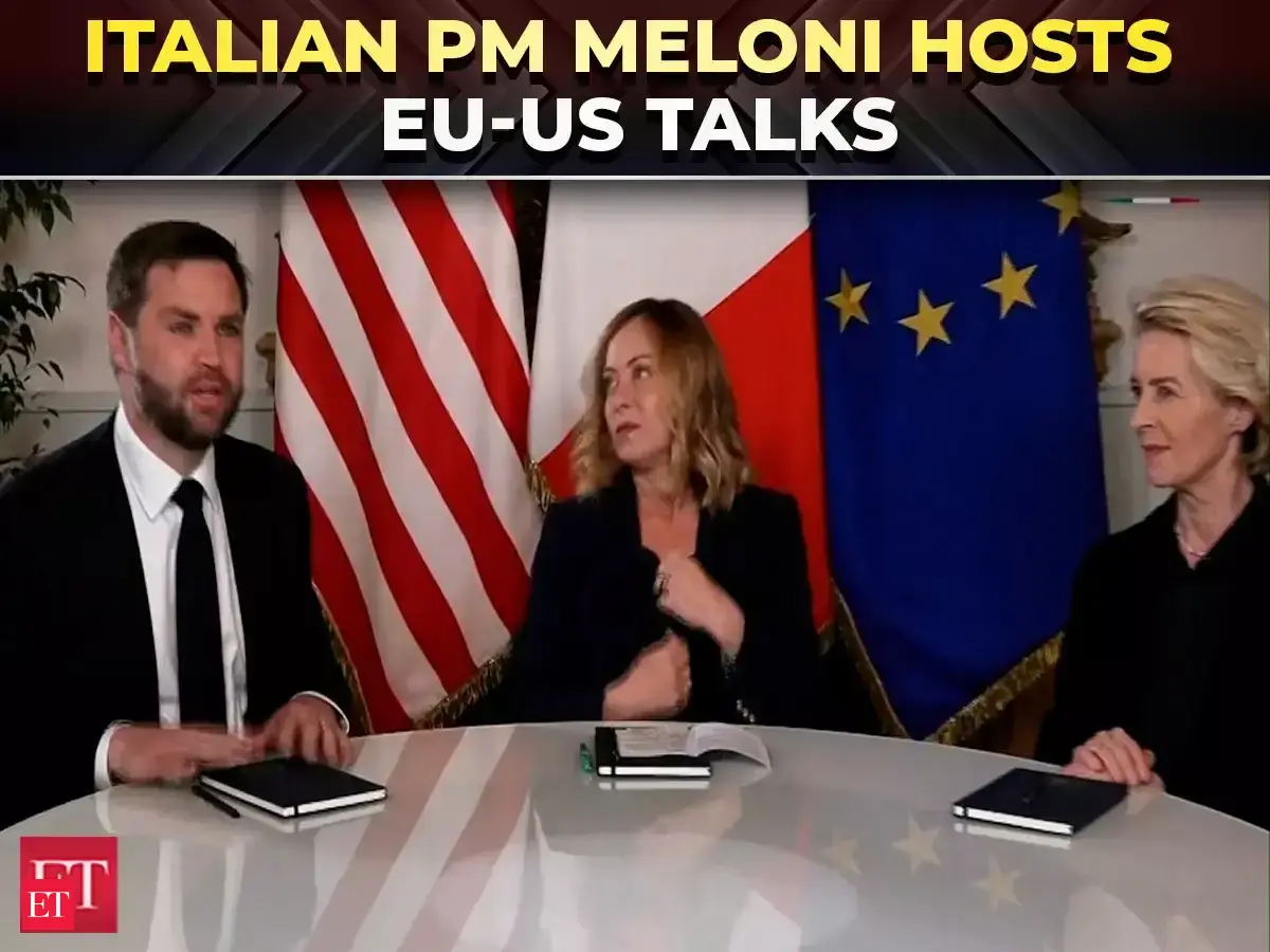 Italian PM Meloni hosts EU-US talks on trade, Ukraine and defence - The ...