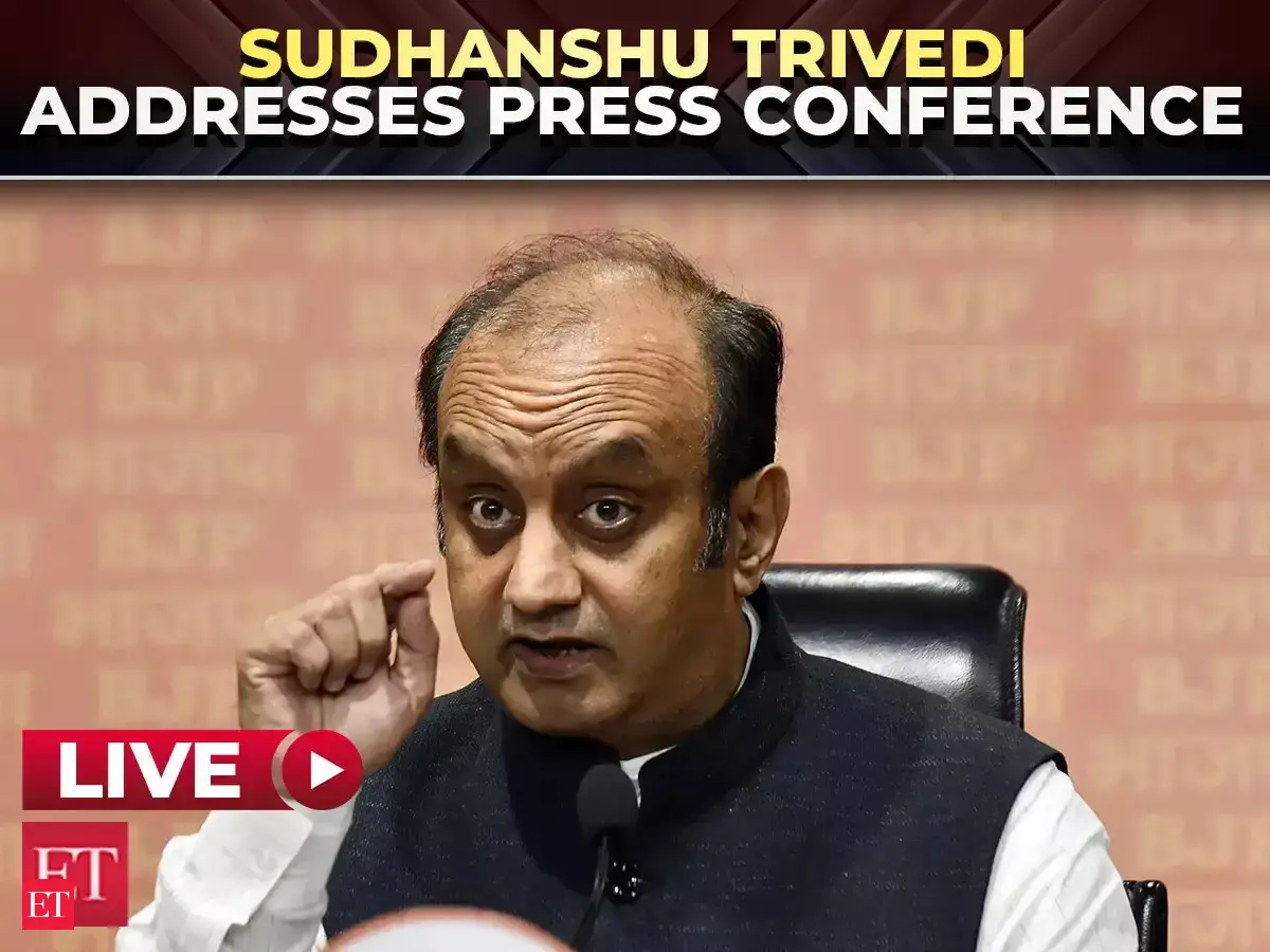 LIVE | Sudhanshu Trivedi addresses press conference at BJP HQ - The ...
