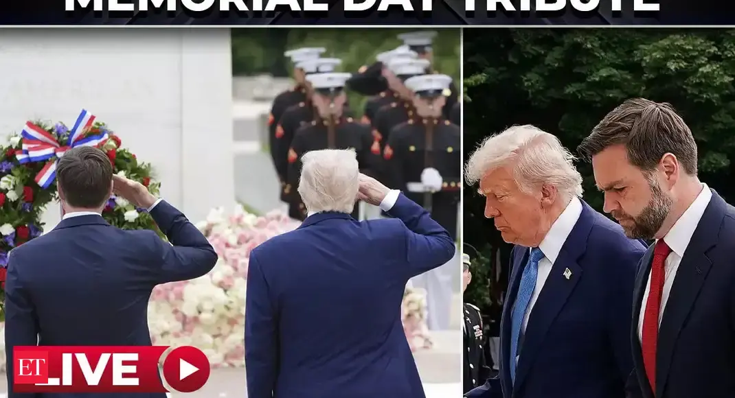 Memorial Day 2025: LIVE | US President Donald Trump participates in ...