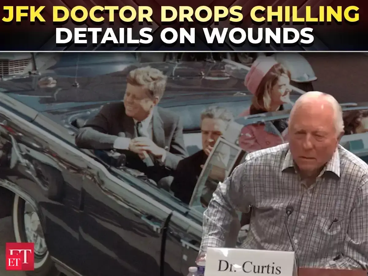 'There were two separate wounds': Doctor who examined President JFK ...
