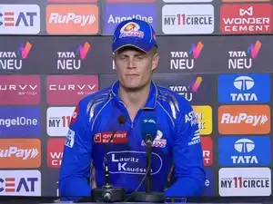 Loss to PBKS a bit of a wake up call for MI, says Rickleton - The ...