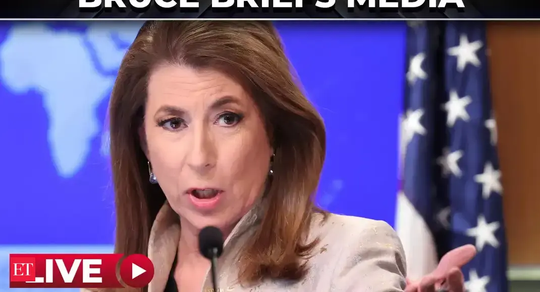 LIVE | US State Dept's Tammy Bruce briefs Press as Trump torches Putin ...