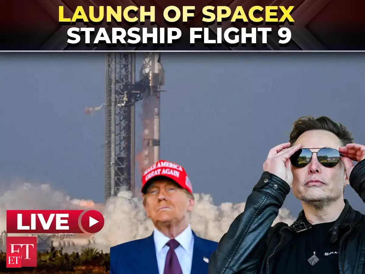 LIVE | Elon Musk's SpaceX launches Starship Flight 9 mega rocket - The ...