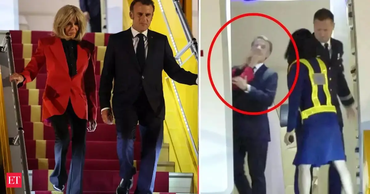 Did Brigitte Macron say the F-word before shoving French President ...