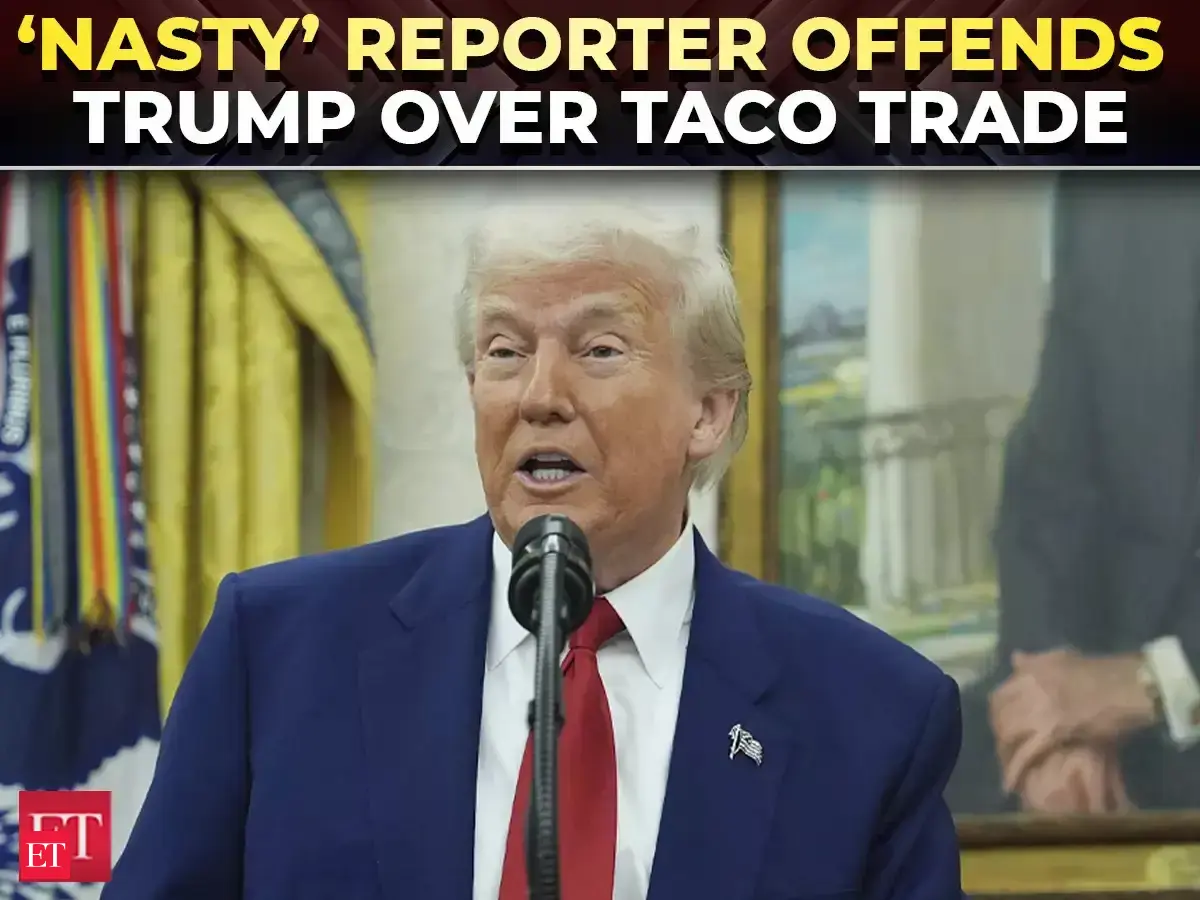 'Trump always chickens out': 'Nasty' reporter offends US President over ...