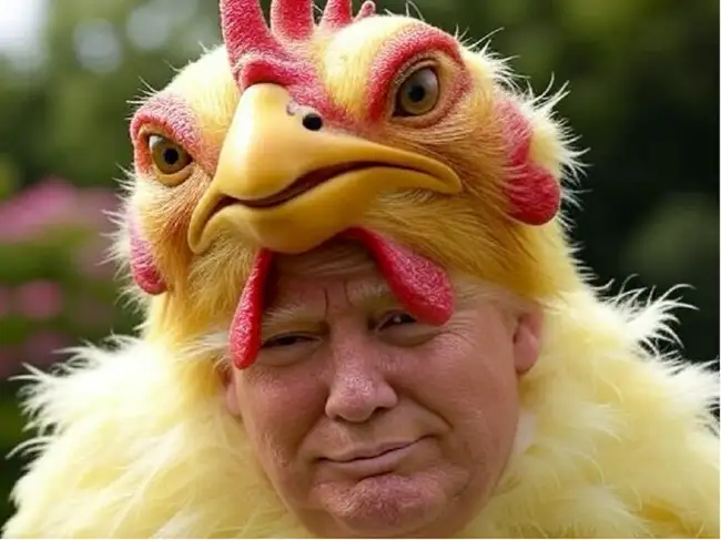 Trump Always Chickens Out: TACO Trump: Jimmy Kimmel brutally trolls ...