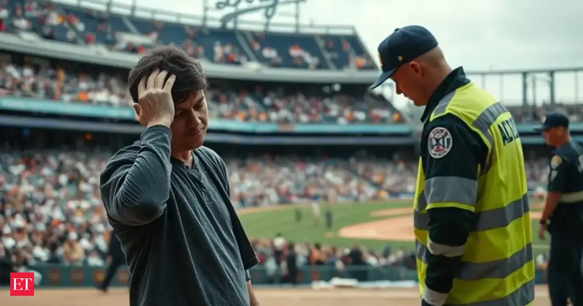 A Yankees fan claims stadium debris fell from the sky during World ...