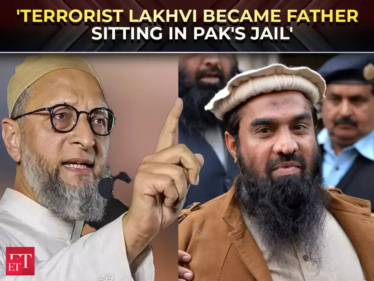 Owaisi exposes Pakistan: 'Terrorist Zakiur Rehman Lakhvi became a ...