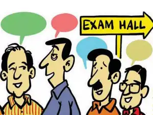 From food to politics: Parents bond outside exam halls - The Economic Times