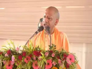 Ayodhya: UP CM Yogi Adityanath attends 'Pran Pratishtha' ceremony at Ram Janmabhoomi Temple ...