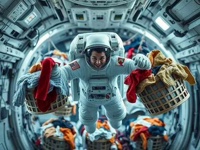 The bizarre truth about how astronauts deal with dirty clothes on the ...