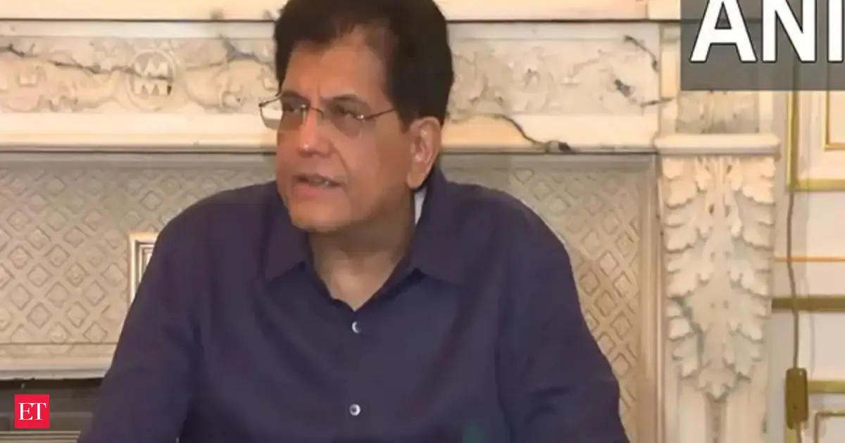 Piyush Goyal to meet Swiss, Swedish business leaders; to discuss trade, investments - The ...