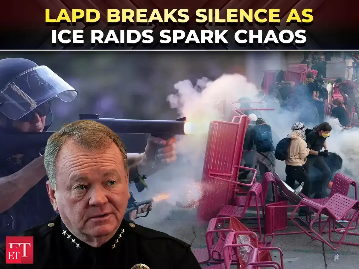 Los Angeles immigration protests | LAPD reveals chilling details as ICE ...