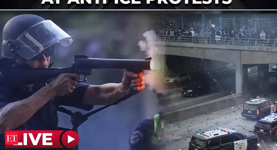 ICE raids: LA protests LIVE | Tensions escalate at anti-ICE protests in ...