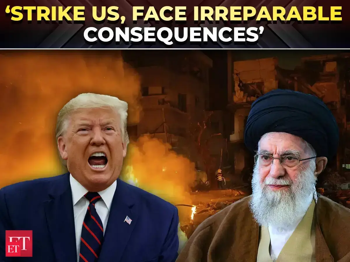 middle east tensions: 'Iran won’t surrender…': Khamenei's chilling ...