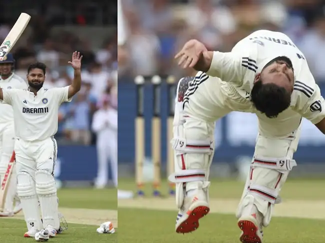 Watch video: Rishabh Pant’s backflip celebration after Test ton at ...