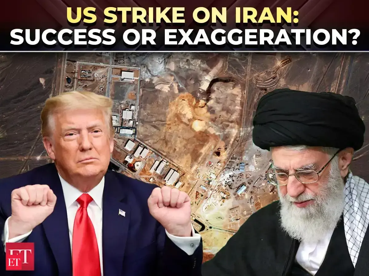 ‘Bullseye! Monumental damage done’: Trump hails Iran strike, Tehran ...