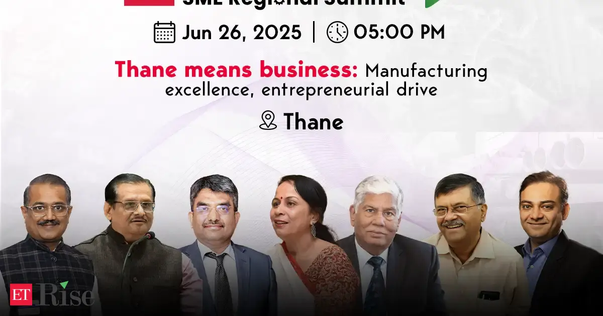 Thane to host ET Make in India SME Regional Summit on June 26 - The ...