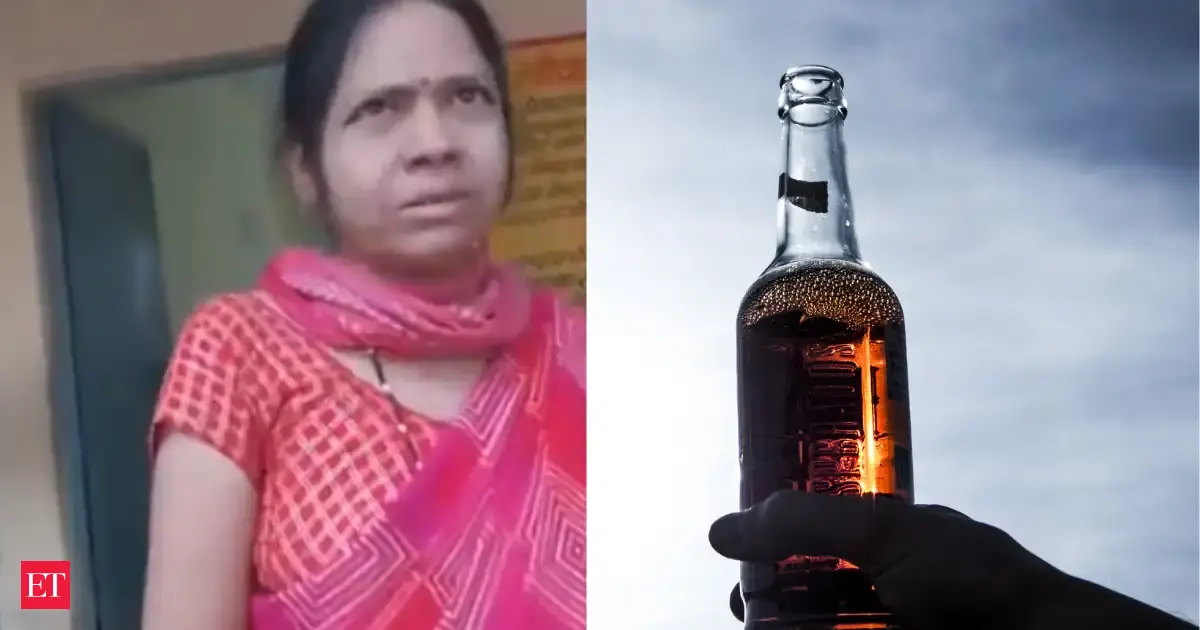 Drunk at duty: MP lady teacher’s wild behaviour at school caught on ...