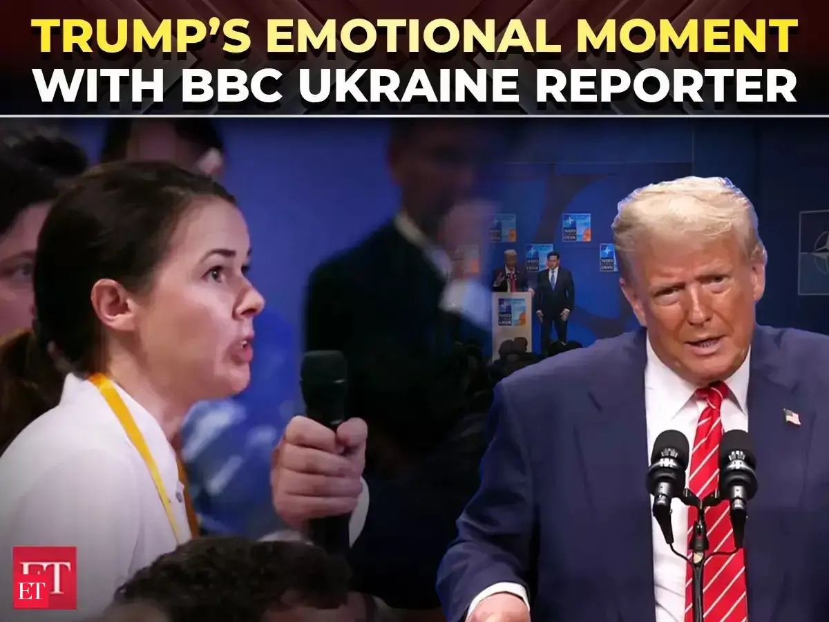 ‘Are you okay?’: Trump comforts BBC journo after learning her husband ...