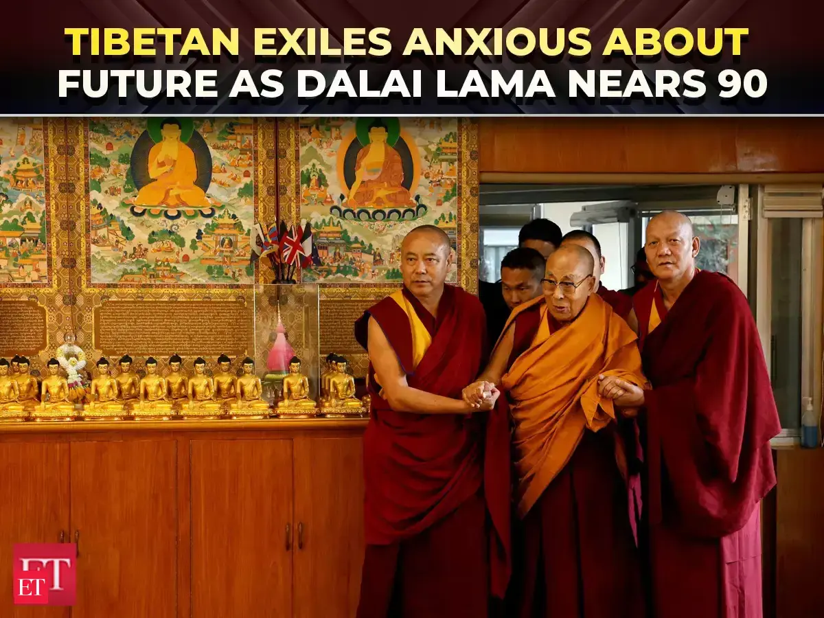 Succession of the 14th Dalai Lama | Tibetan exiles anxious about future ...