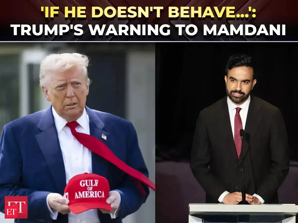 Zohran Mamdani: 'If he wins & doesn't behave…': Trump's shocking ...