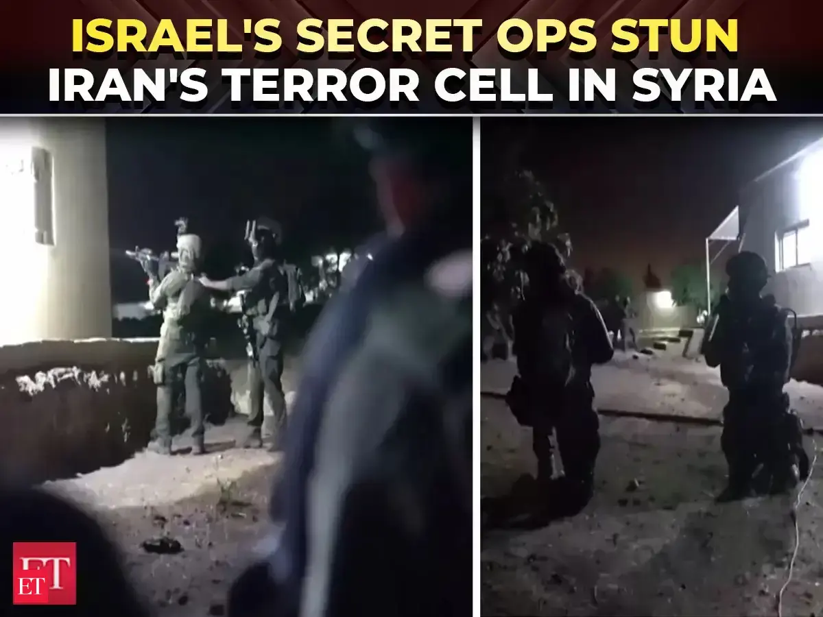 Midnight shock: Israel hits Iran’s ‘terror cell’ in South Syria ...