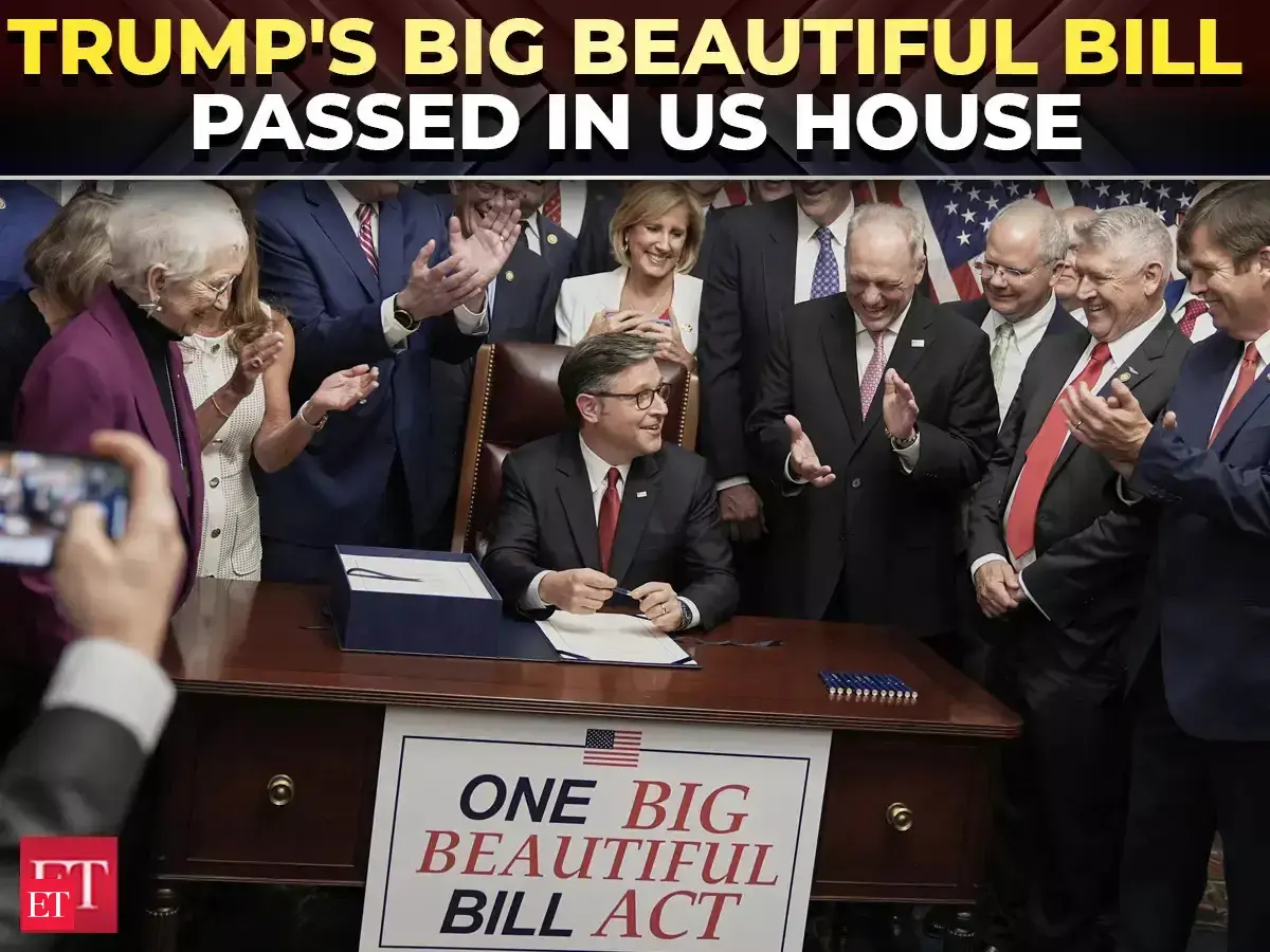 Trump’s ‘big, beautiful’ tax bill passes US House vote, Speaker Johnson ...