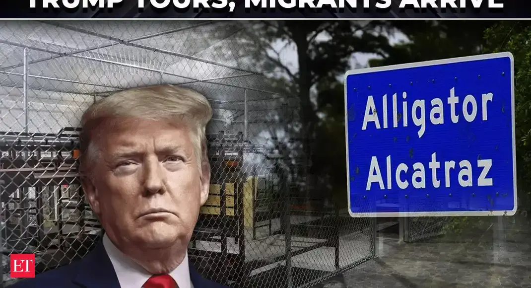 alligator alcatraz: US immigration crackdown | Trump’s mega-prison goes ...