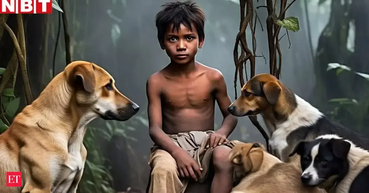 8-year-old boy raised by dogs: Shocking discovery: 8-year-old boy ...
